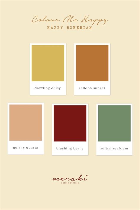 Bohemian Color Palette