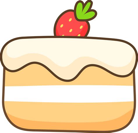 Cute Cake Illustration 36273348 Png