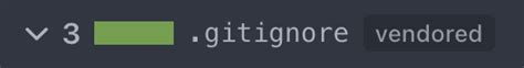Gitignore And Gitattribute Incorrectly Detected As Vendored · Issue 22618 · Go Giteagitea