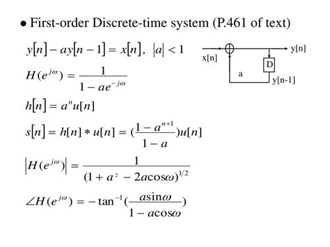 Ppt 60 Timefrequency Characterization Of Signalssystems 61