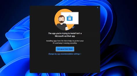 Lỗi The App Youre Trying To Install Isnt Microsoft Verified App