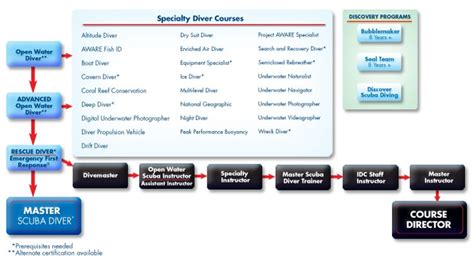 Padi Flowchart Elmers Watersports