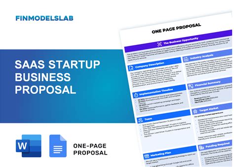 Saas Startup Business Proposal Updated 2025