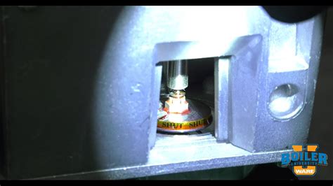 Inspecting A Honeywell Gas Valve Actuator For Leaking Fluid Weekly