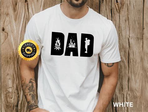 Camper Dad Shirt Camp Life Dad Shirt Hiking Shirt Fathers Day T