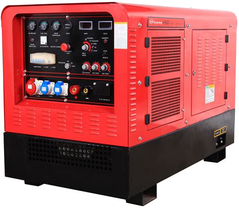 500a Single Welding Generator With Two Wheel Traileroil Gas Water