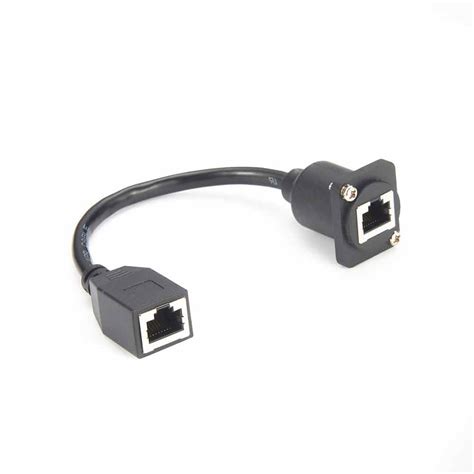 Elecbee Rj45 D Type Socket Network Connector Cat6