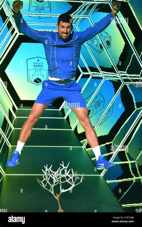 Novak Djokovic Of Serbia And Grigor Dimitrov Of Bulgaria During The