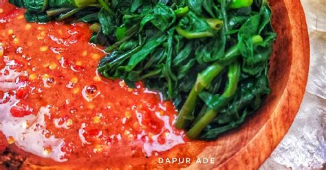 Resep Rujak Kangkung Oleh Dapur Ade Cookpad