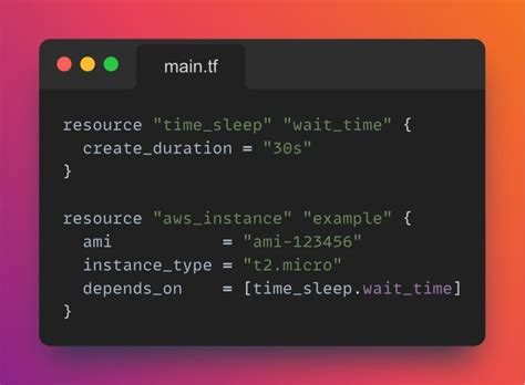🚀 Adam Pavlát On Linkedin Terraform Tip 79 Use The Timesleep