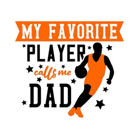 Mi Jugador Favorito Me Llama Papá Vector Vector Premium