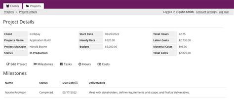 Free Project Management Spreadsheet Template Knack