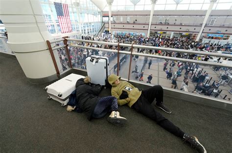 Tracking Flight Cancellations And Delays As Winter Storm Impacts Travel