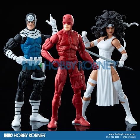 In Stock Hasbro Marvel Legends 6 Inch Scale Daredevil Elektra And