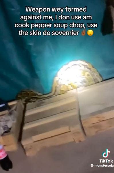 Nigerian Soldier Recounts How He Killed And Ate A Huge Python That