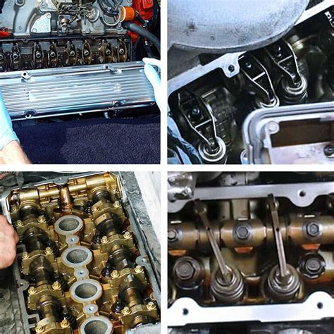 1Paar Auto Ventil Deckel Dichtung Stahlkern Für Chevy 283 305 327 350