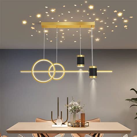 Bellastein Lampe à Suspension Led Moderne Table à Manger Salon