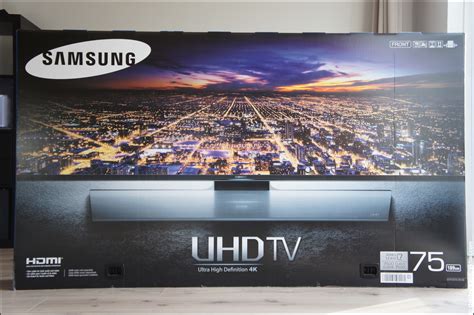 Обзор 75-дюймового 4K-телевизора Samsung UE75HU7500 / Хабр