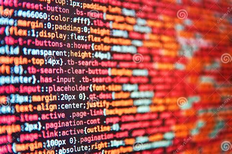 Software Developer Programming Code On Computer Seo Optimization