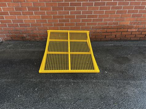 Construction Site Access Ramp Safety Platforms