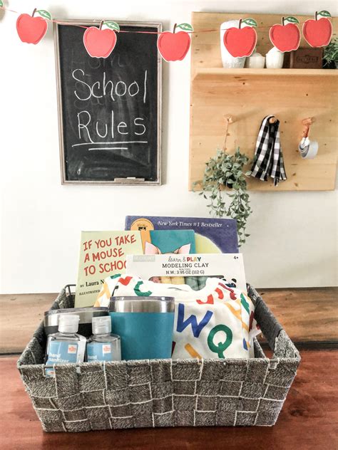 How To Make Back To School Basket Our Tiny Nest