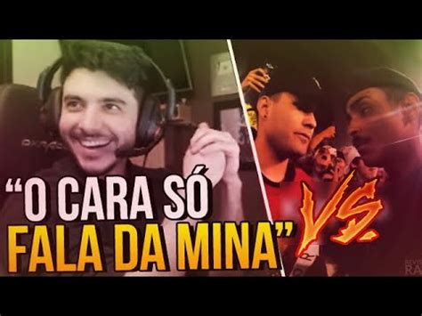 REAGINDO A BATALHA DE RIMA KRAWK X GUINHO Completo YouTube