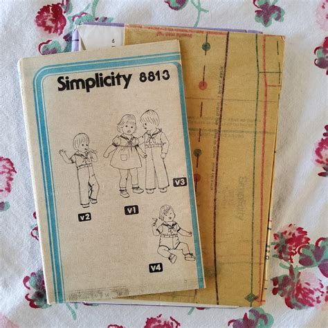 Simplicity 8813 Complete Uncut Factory Folds Vintage 70s Etsy