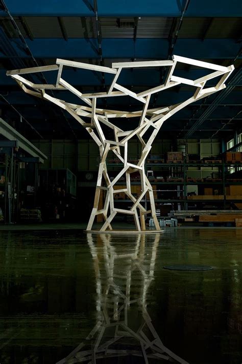 Additive Robotic Fabrication Of Complex Timber Structures Timber Frame Pavilion Timber