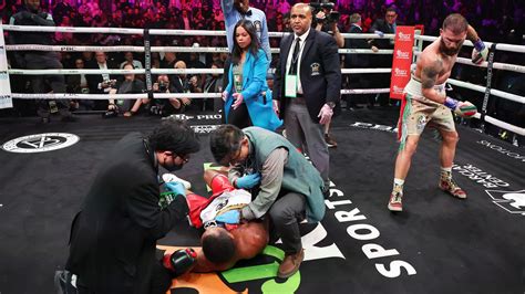 Watch Caleb Plant Get Tackled By Referee For Doing Digging Grave