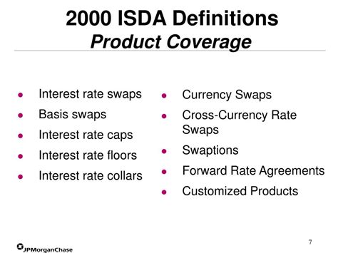 Ppt Use Of Isda Definitions Overview Of The 2000 Isda Definitions