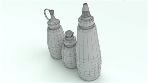 Condiments 3d Model Turbosquid 1793807