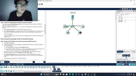 1481 Packet Tracer Tcp And Udp Communications Youtube