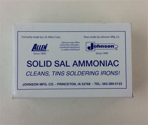 Sal Ammoniac Block Stained Glass Craft