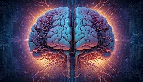 Realistic 3d Fusion Of Brain And Computer Biological Computing Neuro Processors Ai And Agi