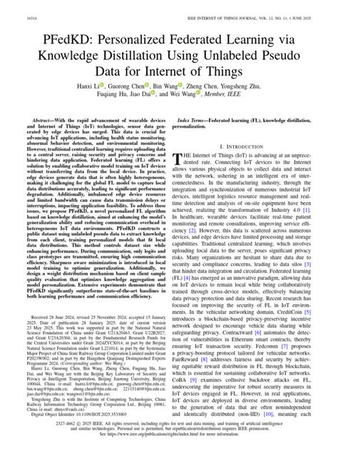 Pfedkd Personalized Federated Learning Via Knowledge Distillation Using Unlabeled Pseudo Data