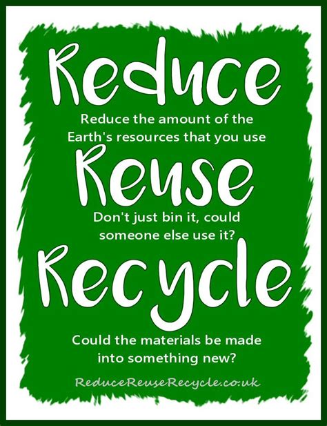Reduce Reuse Recycle Artofit