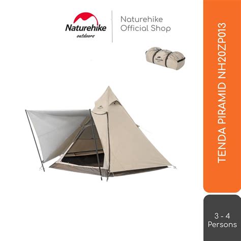 Jual Naturehike Tenda Camping Glamping Piramid Nh20Zp013 Shopee