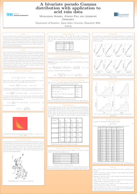 Pdf A Bivariate Pseudo Gamma Distribution With Application To Acid Rain Data