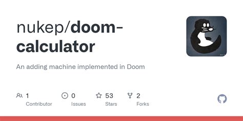 Github Nukepdoom Calculator An Adding Machine Implemented In Doom