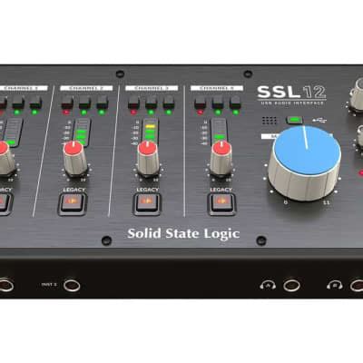 Solid State Logic SSL Channel USB Audio Interface Reverb