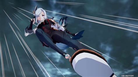 Shenhe Defeats Beisht Genshin Impact Cutscene Youtube