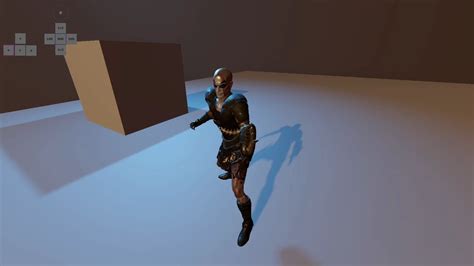 Working On A Hack And Slash Game Created Character And Camera