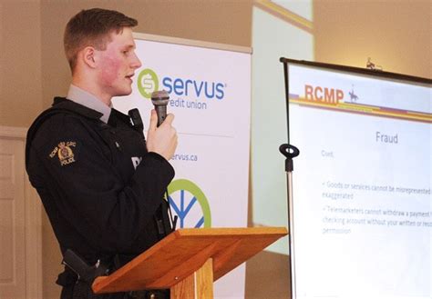 Rcmp Work To Educate On Fraud Prevention Ponoka News