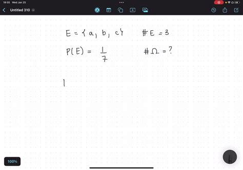 solved suppose that the outcome of a random experiment consists of