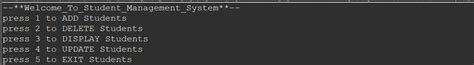 GitHub Siddeshob JDBC Student Management A Java Based Student Management System Using JDBC