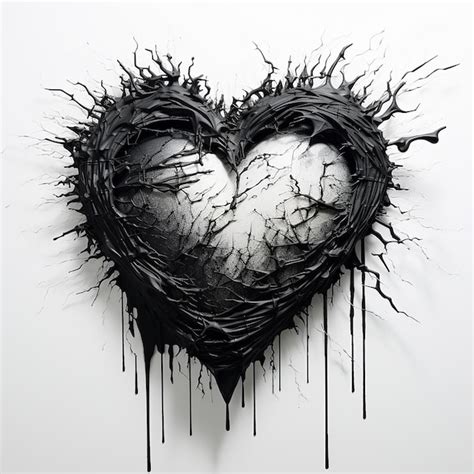 Imágenes De Corazon Roto Negro Descarga Gratuita En Freepik