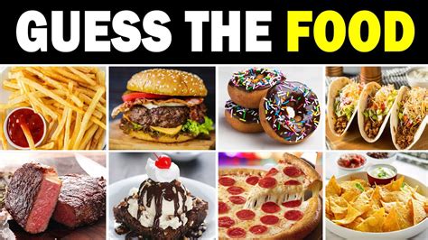 Guess The Food 80 Popular Foods And Meals Youtube