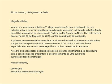 Modelo De Carta Formal E Informal Exemplos Porn Sex Picture Carta