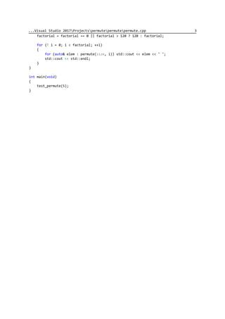 Permute Pdf