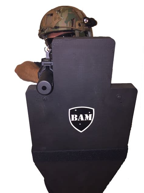 Ballistic Shield Bullet Proof Body Armor Level Iii L3 12x24 Stops